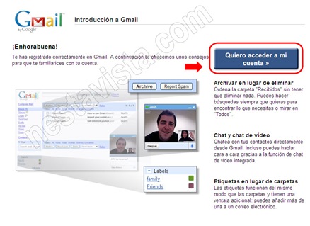 Como abrir mi correo Gmail - Nestavista